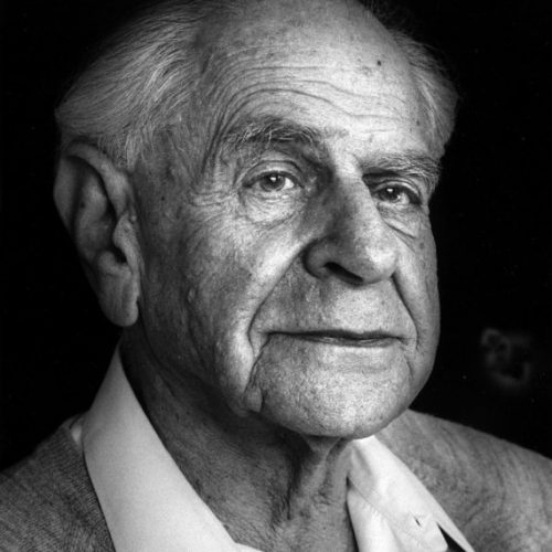 Portrait Sir Karl Popper - Fons Elders